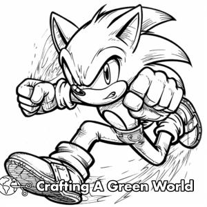 Super Sonic 2 Coloring Pages - Free & Printable!