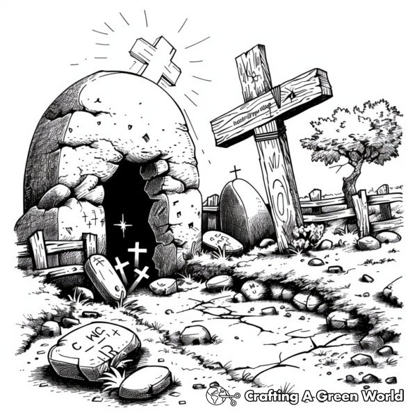 Holy Week Coloring Pages - Free & Printable!
