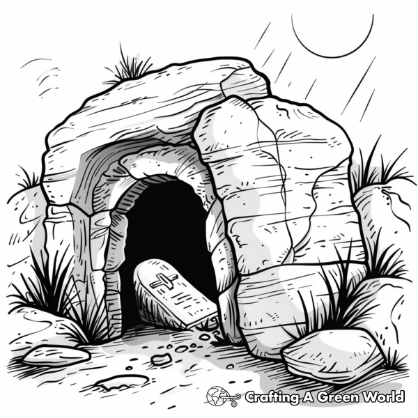 Christian Easter Coloring Pages - Free & Printable!