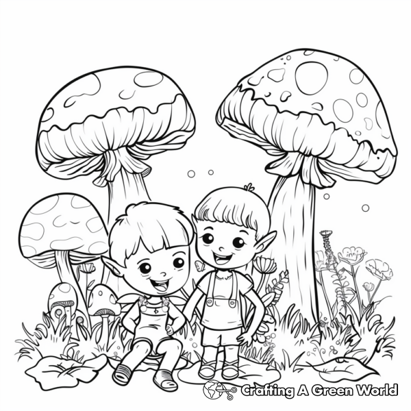 Fairy Garden Coloring Pages - Free & Printable!