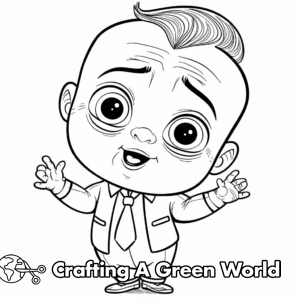 Boss Baby Coloring Pages - Free & Printable!