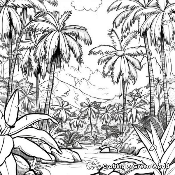 Scene Coloring Pages - Free & Printable!
