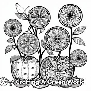 Hard Zentangle Coloring Pages - Free & Printable!