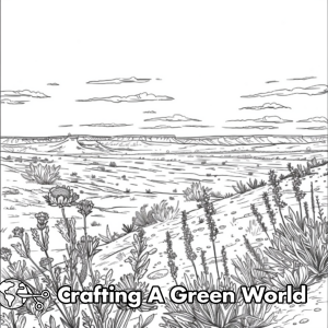 Realistic Landscape Coloring Pages - Free & Printable!