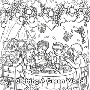 Fairy Garden Coloring Pages - Free & Printable!