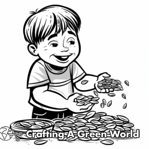 Seed Coloring Pages - Free & Printable!