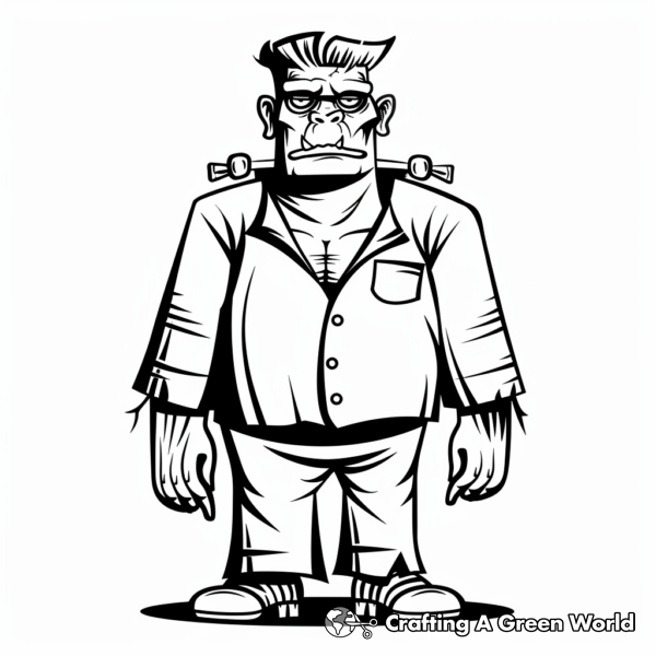 Scary Monster Coloring Pages - Free & Printable!