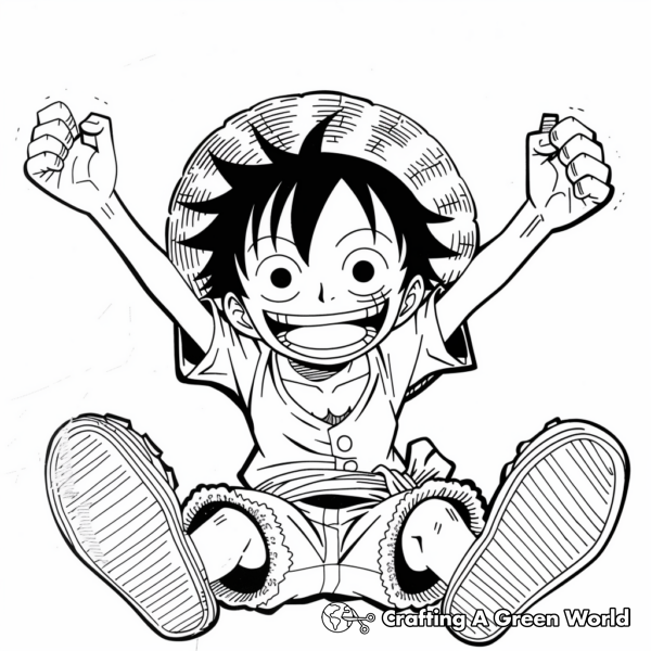 Luffy Coloring Pages - Free & Printable!