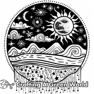 Sunday School About Creation Coloring Pages - Free & Printable!