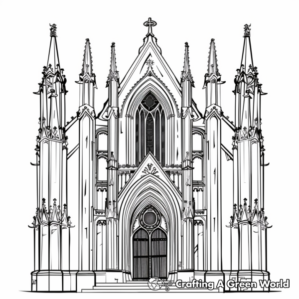 Gothic Coloring Pages - Free & Printable!