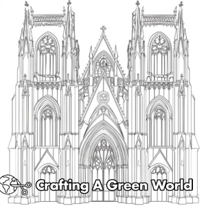 Gothic Coloring Pages - Free & Printable!