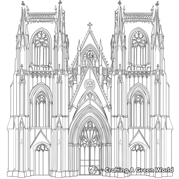 Gothic Coloring Pages - Free & Printable!