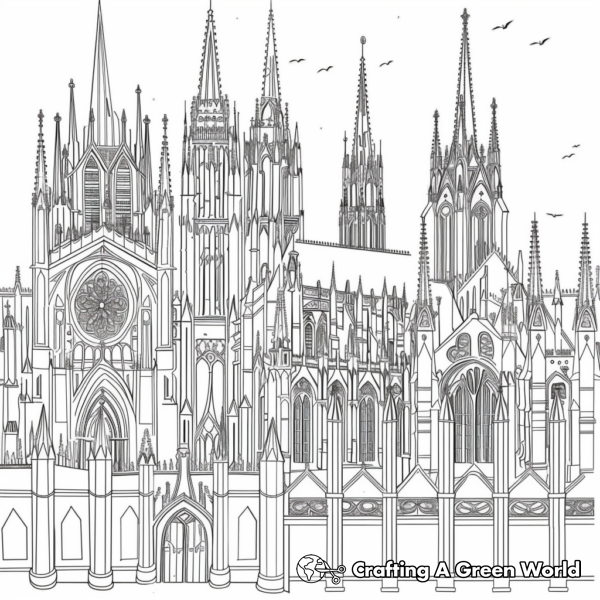 Gothic Coloring Pages - Free & Printable!