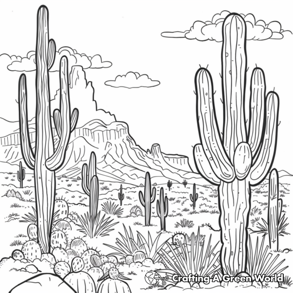 Arizona Coloring Pages - Free & Printable!