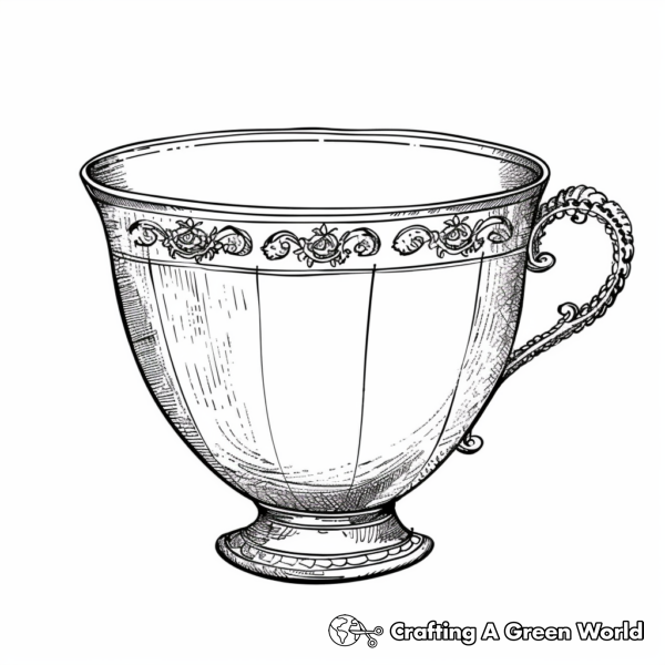 Mug Coloring Pages - Free & Printable!
