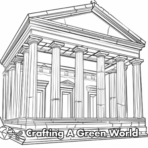 Architecture Coloring Pages - Free & Printable!