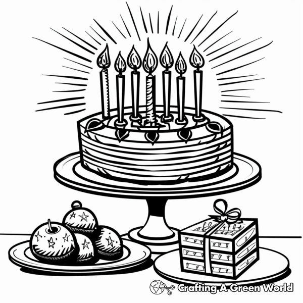 Holiday Cards Coloring Pages - Free & Printable!