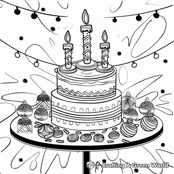 Holiday Cards Coloring Pages - Free & Printable!