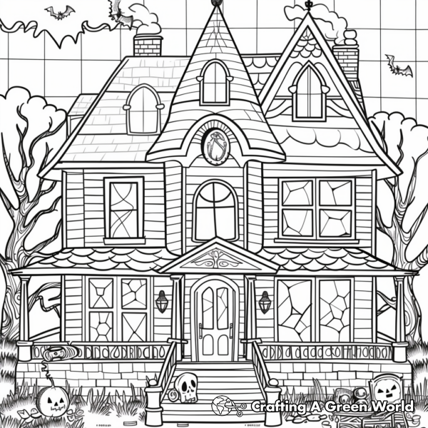 Mystery Grid Coloring Pages - Free & Printable!
