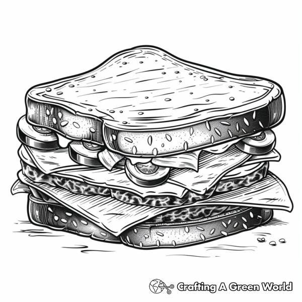 Fast Food Coloring Pages - Free & Printable!