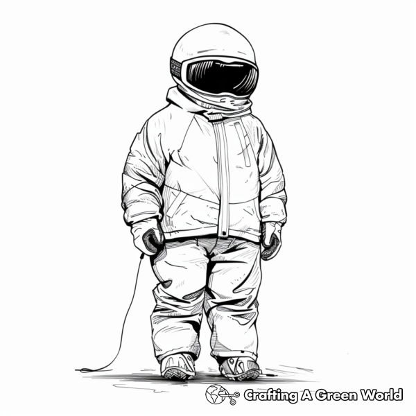 Snowsuit Coloring Printable Coloring Pages