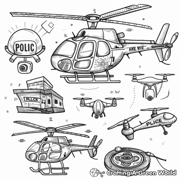 Police Station Coloring Pages - Free & Printable!