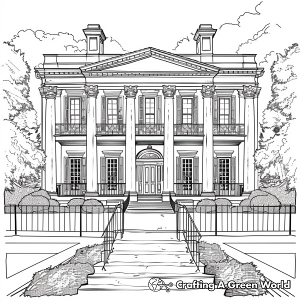 Georgia Coloring Pages - Free & Printable!