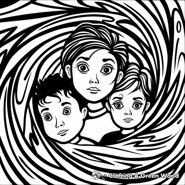 Hurricane Coloring Pages - Free & Printable!