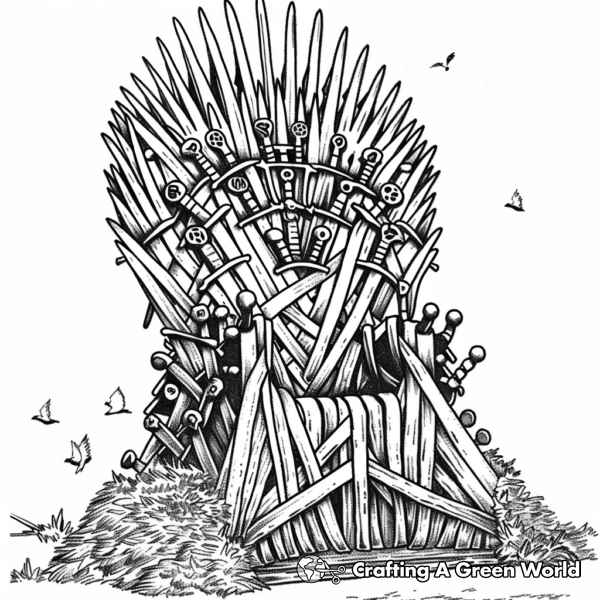 Game Of Thrones Coloring Pages - Free & Printable!
