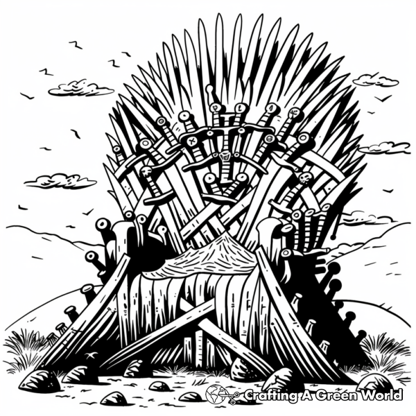 Game Of Thrones Coloring Pages - Free & Printable!