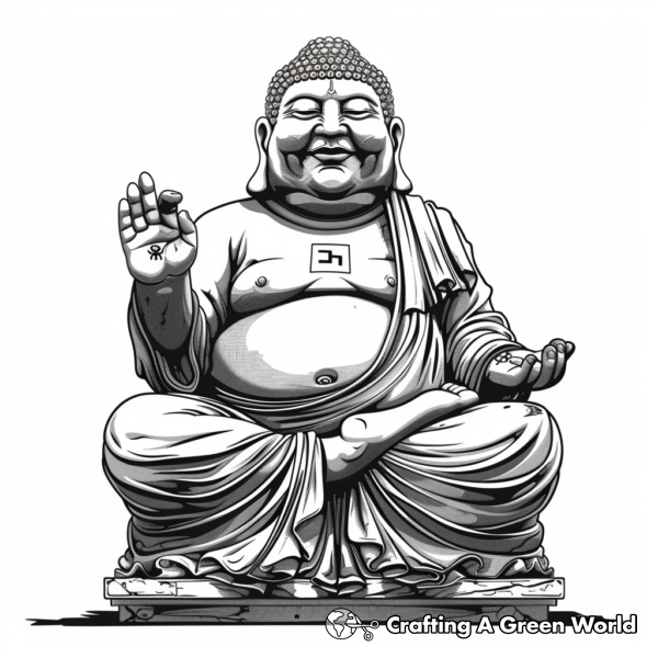 Buddha Coloring Pages - Free & Printable!