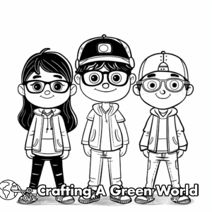 Anti Bullying Coloring Pages - Free & Printable!