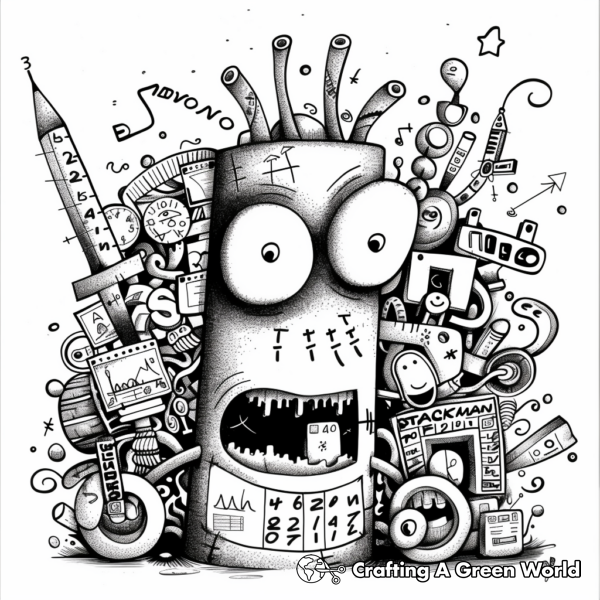 Math Middle School Coloring Pages - Free & Printable!