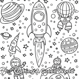Simple Book Coloring Pages - Free & Printable!