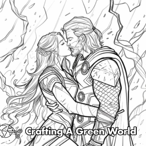 Thor Love And Thunder Coloring Pages - Free & Printable!