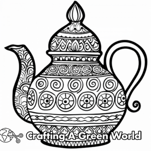 Teapot Coloring Pages - Free & Printable!