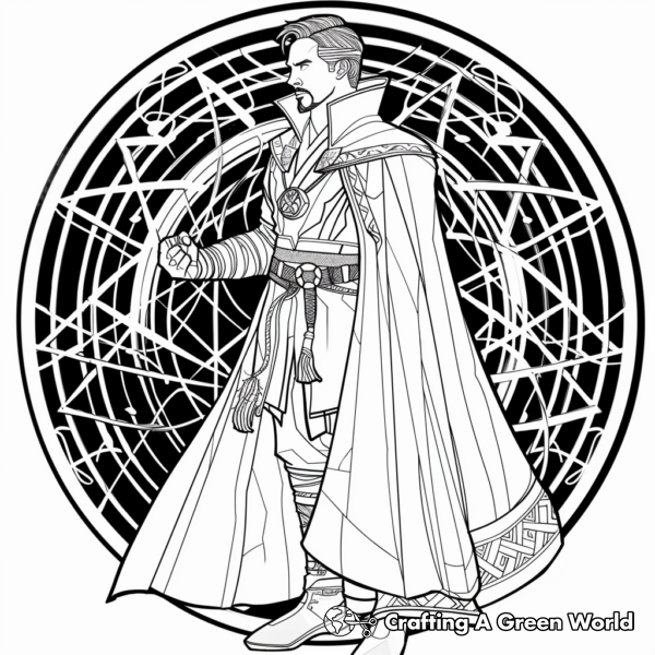 Doctor Strange Coloring Pages - Free & Printable!
