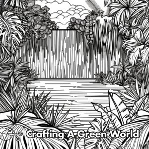 Realistic Landscape Coloring Pages - Free & Printable!