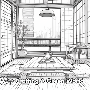 Room Coloring Pages - Free & Printable!