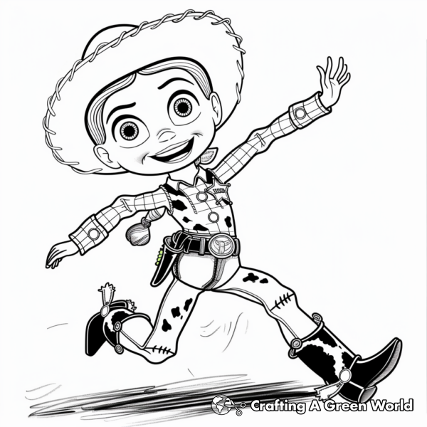 Jessie Toy Story Coloring Pages - Free & Printable!