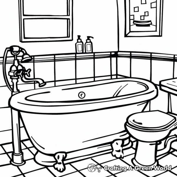 Room Coloring Pages - Free & Printable!
