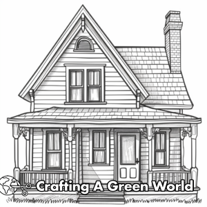 Architecture Coloring Pages - Free & Printable!