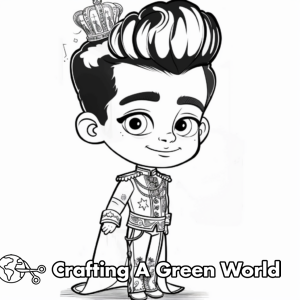 Prince Coloring Pages - Free & Printable!
