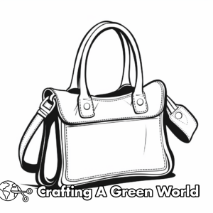 Purse Coloring Pages - Free & Printable!