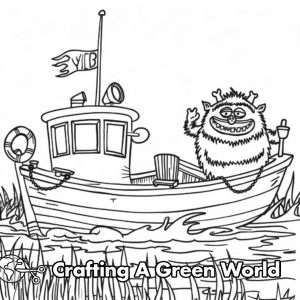Where The Wild Things Are Coloring Pages - Free & Printable!