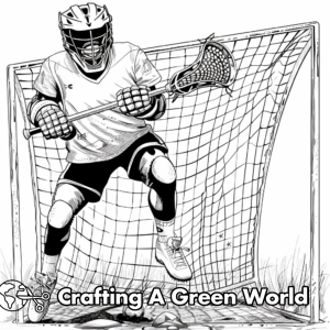 Lacrosse Coloring Pages - Free & Printable!