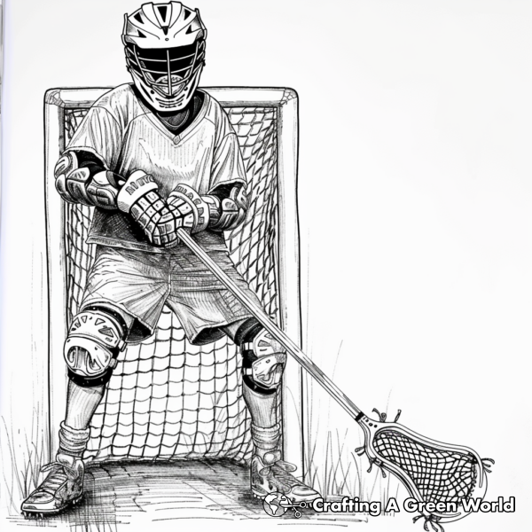 Lacrosse Coloring Pages - Free & Printable!