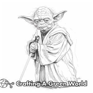 Jedi Coloring Pages - Free & Printable!