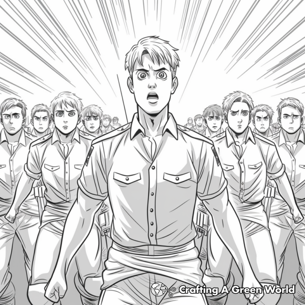 Attack On Titan Coloring Pages - Free & Printable!