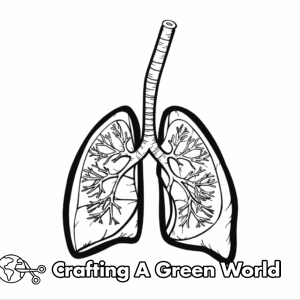 Lungs Coloring Pages - Free & Printable!